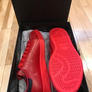 adidas | Shoes | Stan Smith Raf Simons Red Mens 65 New In Box | Poshmark